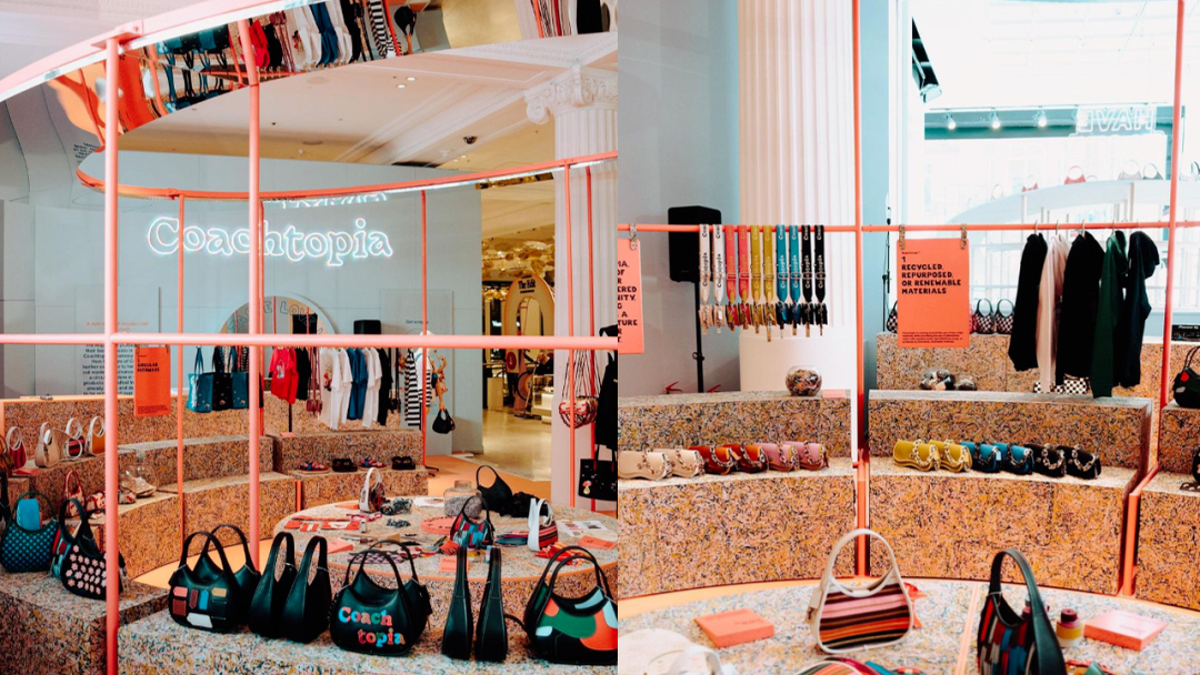 Coach 推出以循环为核心的新支线品牌「Coachtopia」