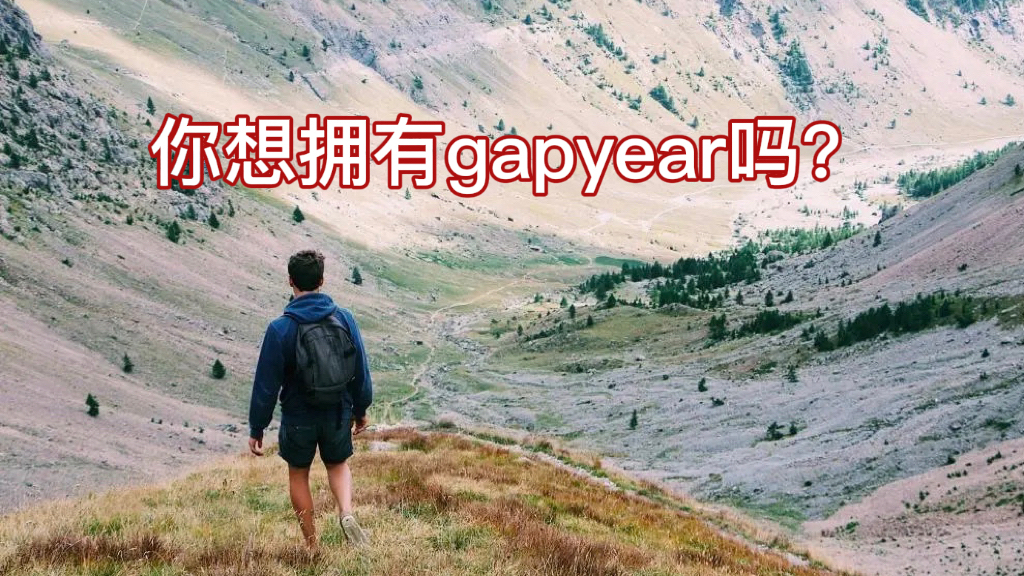 你想拥有gapyear吗？